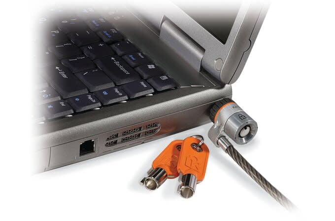 Kensington Microsaver K64599 Security Cable Lock - Master Keyed Lock ...
