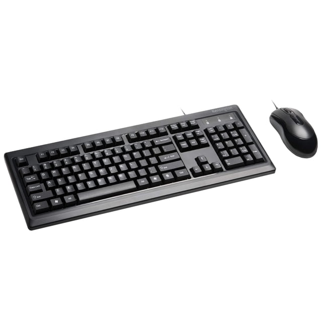 Kensington Mouse-in-a-Box and Keyboard Wired USB Desktop Set (K72436AM ...