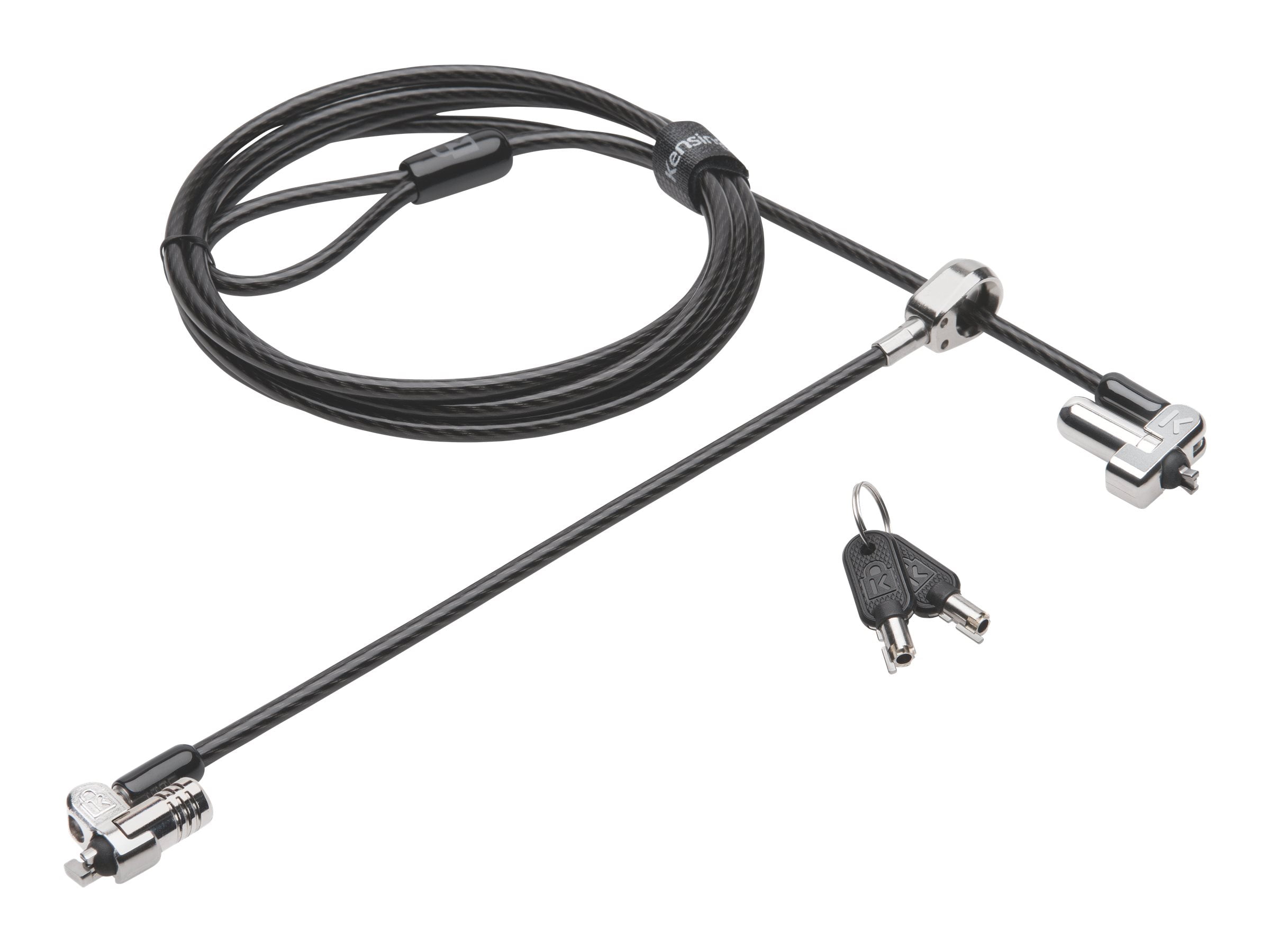 Kensington N17 Keyed Dual Head Laptop Lock for Dell Devices - Keyed ...