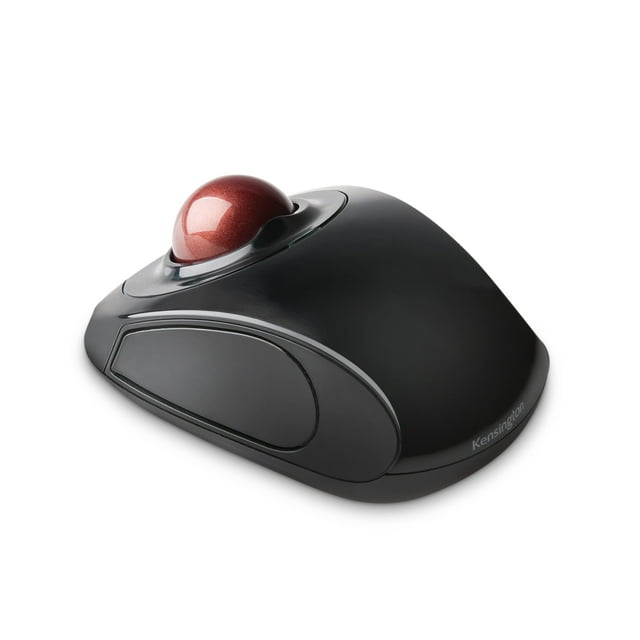 Kensington Orbit Wireless Trackball Mouse with Touch Scroll Ring ...