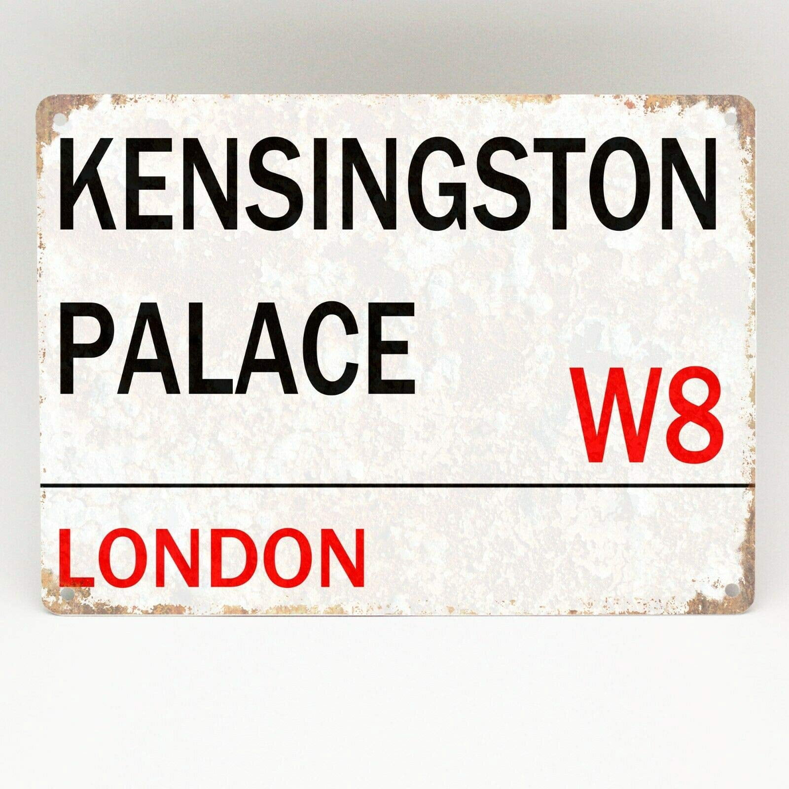 Kensington Palace Metal Sign London Street Road Vintage Retro Home ...