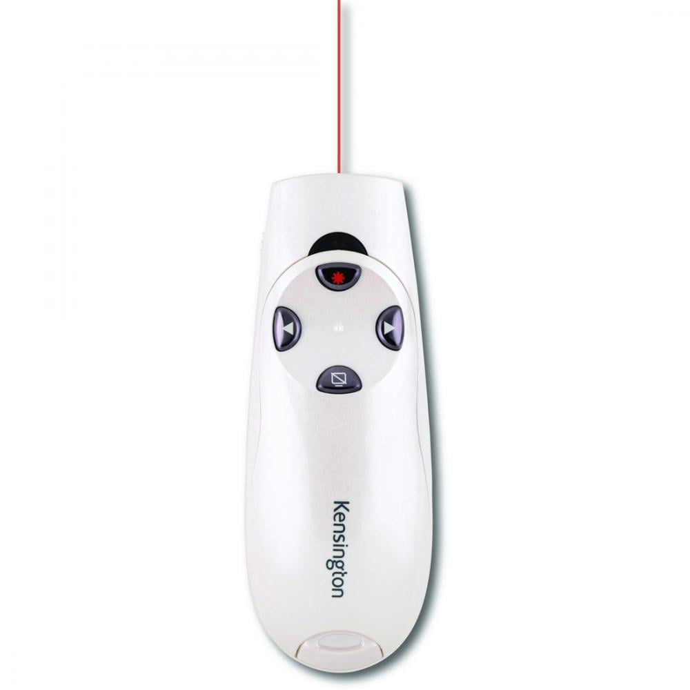 Kensington Presenter Expert Wireless with Red Laser - Pearl White ...