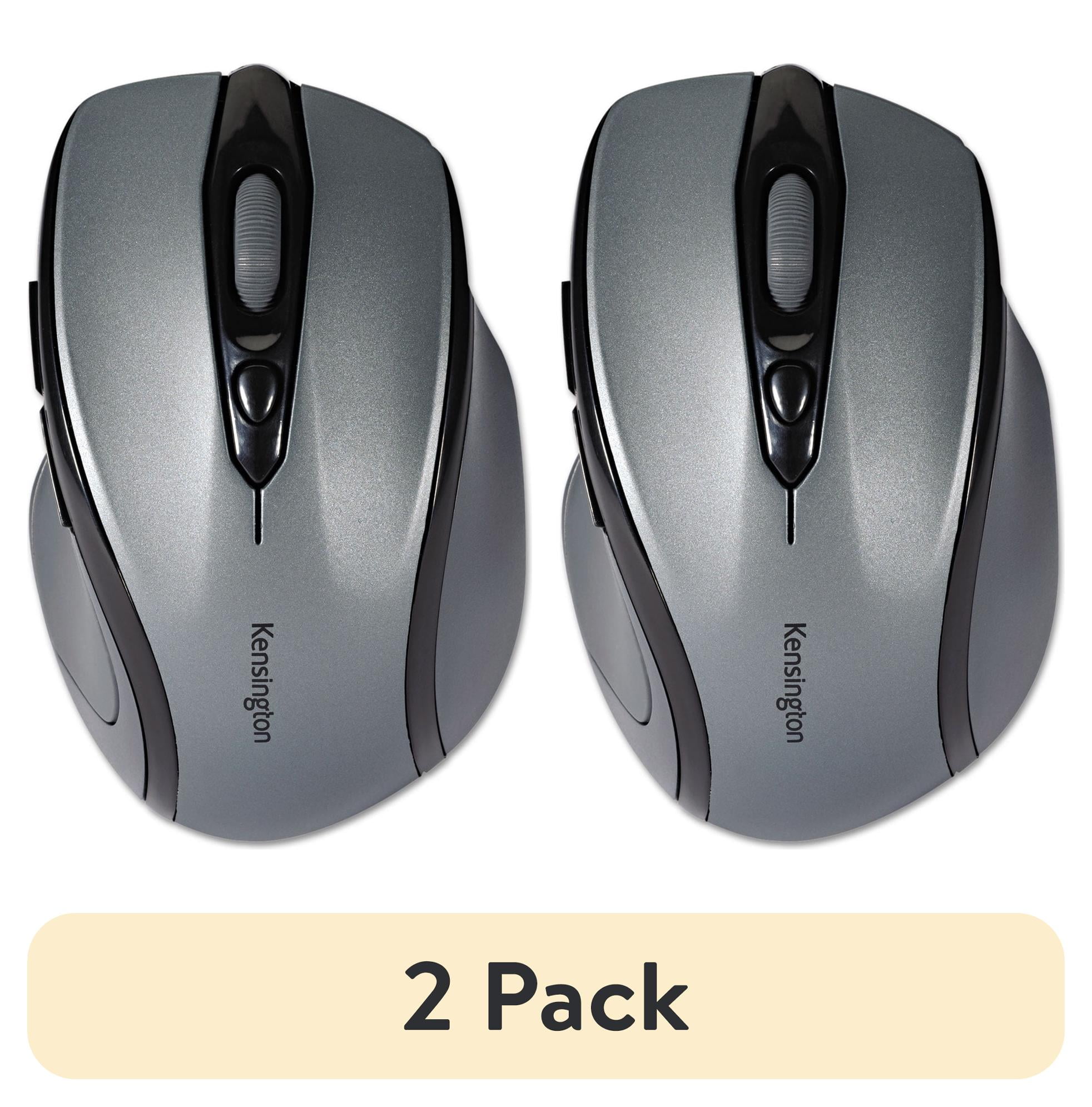 (2 pack) Kensington Pro Fit Mid-Size Mouse K72423AM Graphite Green 1 x ...