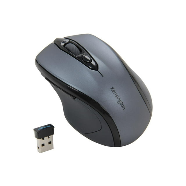 Kensington Pro Fit Mid-Size Mouse K72423AM Graphite Green 1 x Wheel USB ...