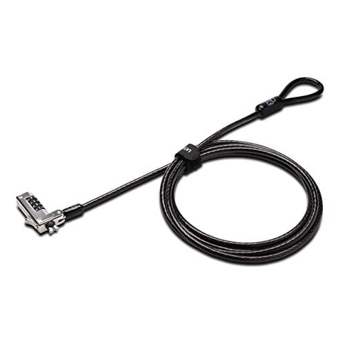 KEN, Laptop Lock, K60600WW, Slim Combination with Carbon Steel Cable ...