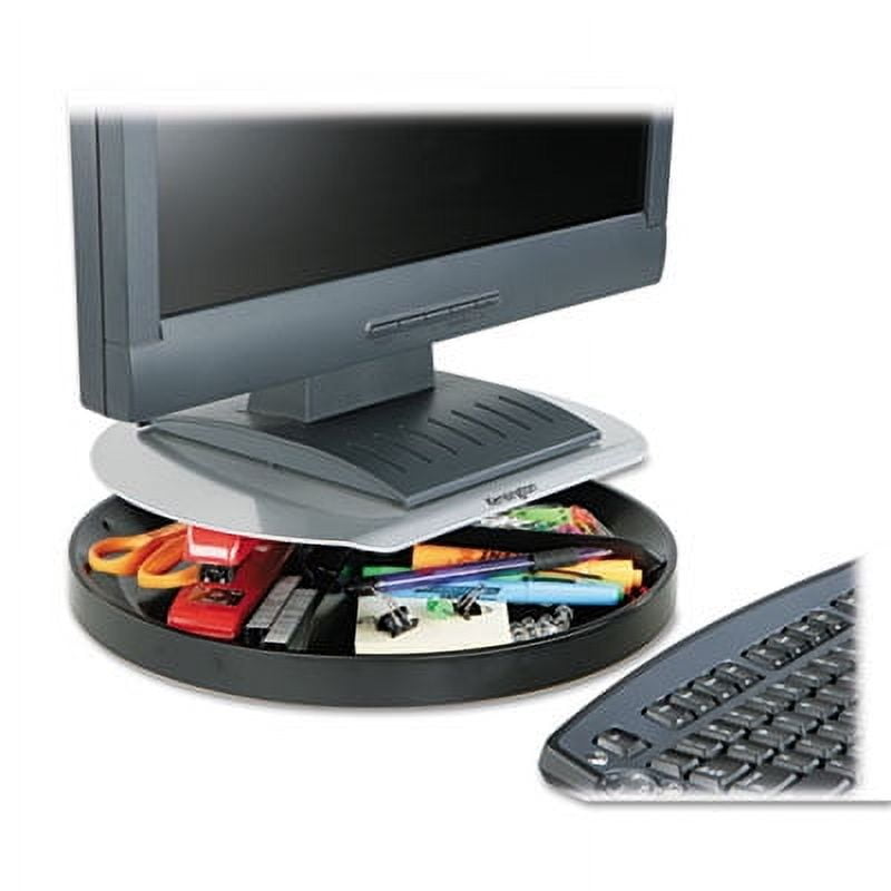 Spin2 Monitor Stand with SmartFit 14" x 14" x 2.25" to 3.25", Gray ...