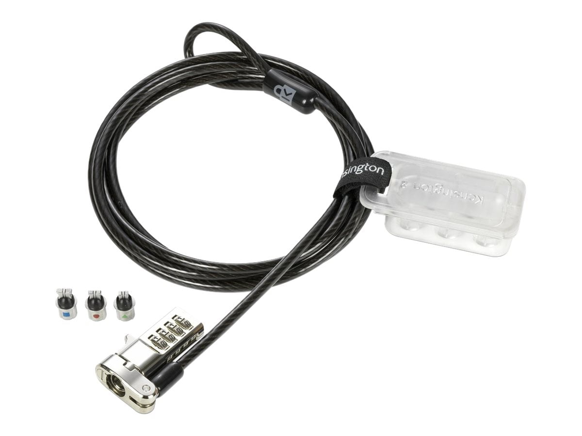 Universal 3-in-1 Combination Laptop Lock - Device Security Combination ...