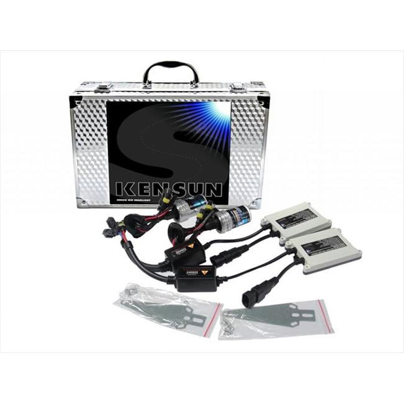 Kensun HID Xenon 5000K 55W AC Kit- Pure White - Walmart.com