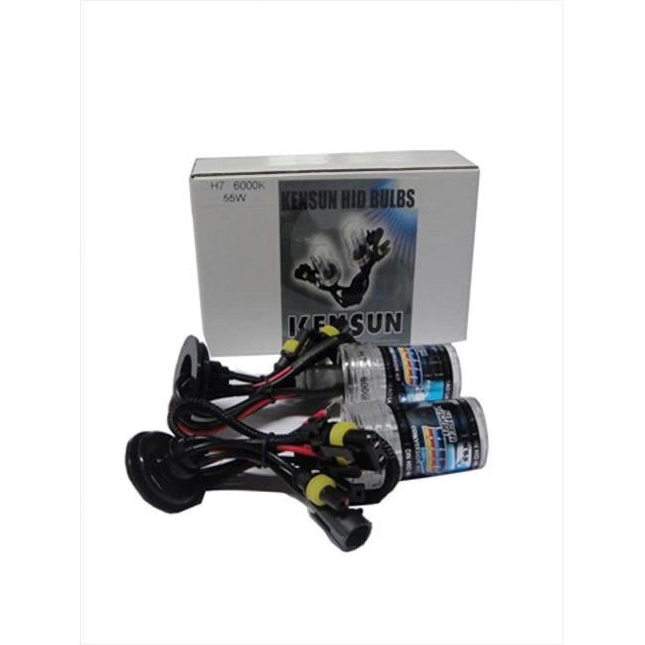 Kensun UN-K-55W Kit-H11-10K HID Xenon 10000K 55W AC Kit- Light Blue ...