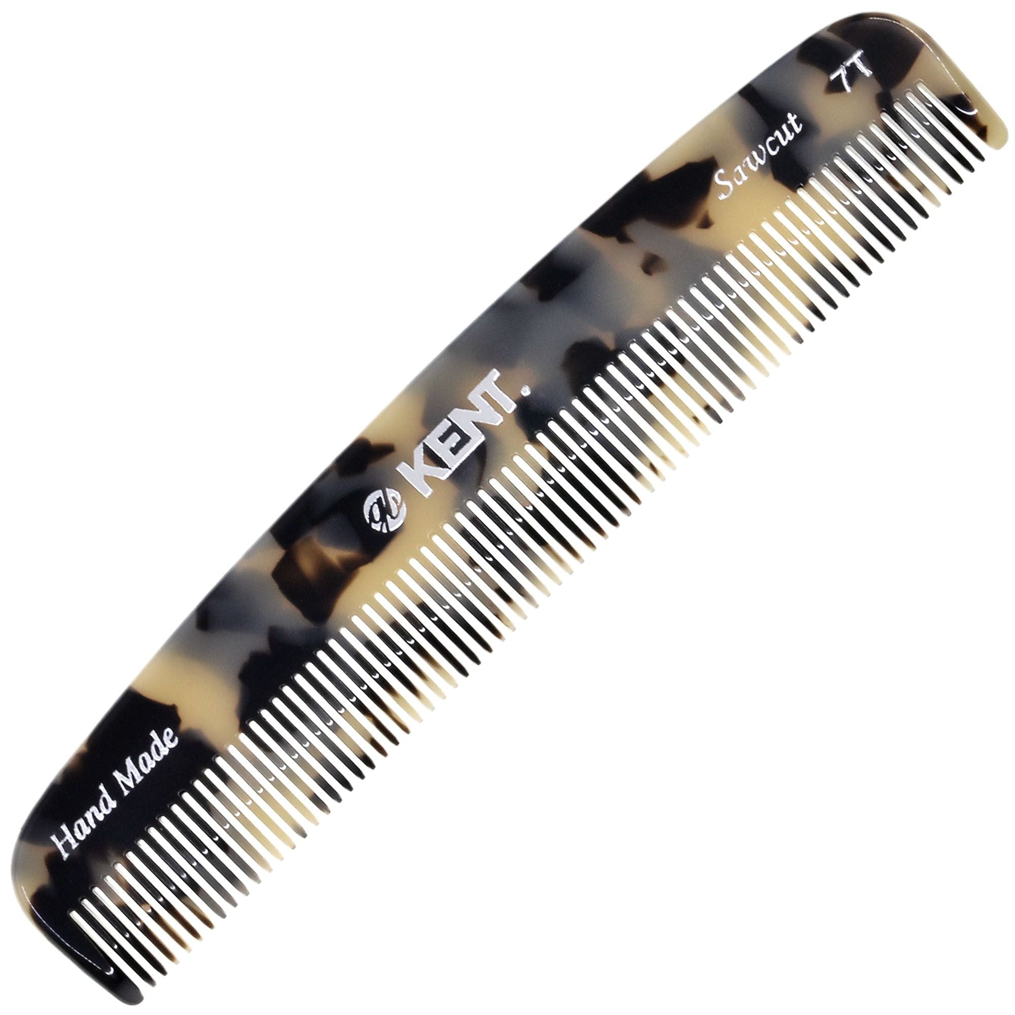 Kent 7T Handmade All Fine Tooth Pocket Comb for Men, Hair Comb Straightener - Walmart.com