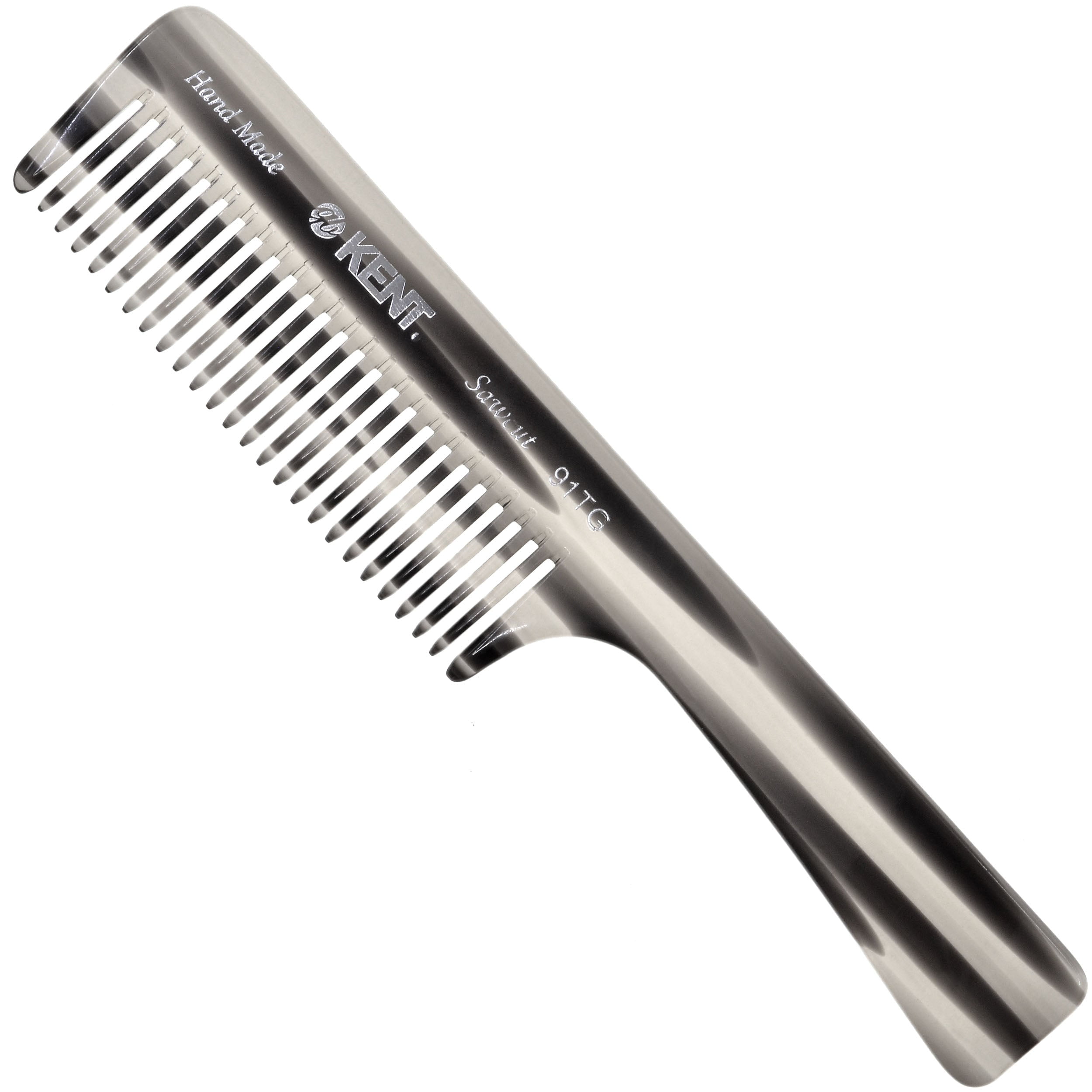 Kent 91T Detangler Combs for Women Wide Tooth Hair Comb for Curly and ...