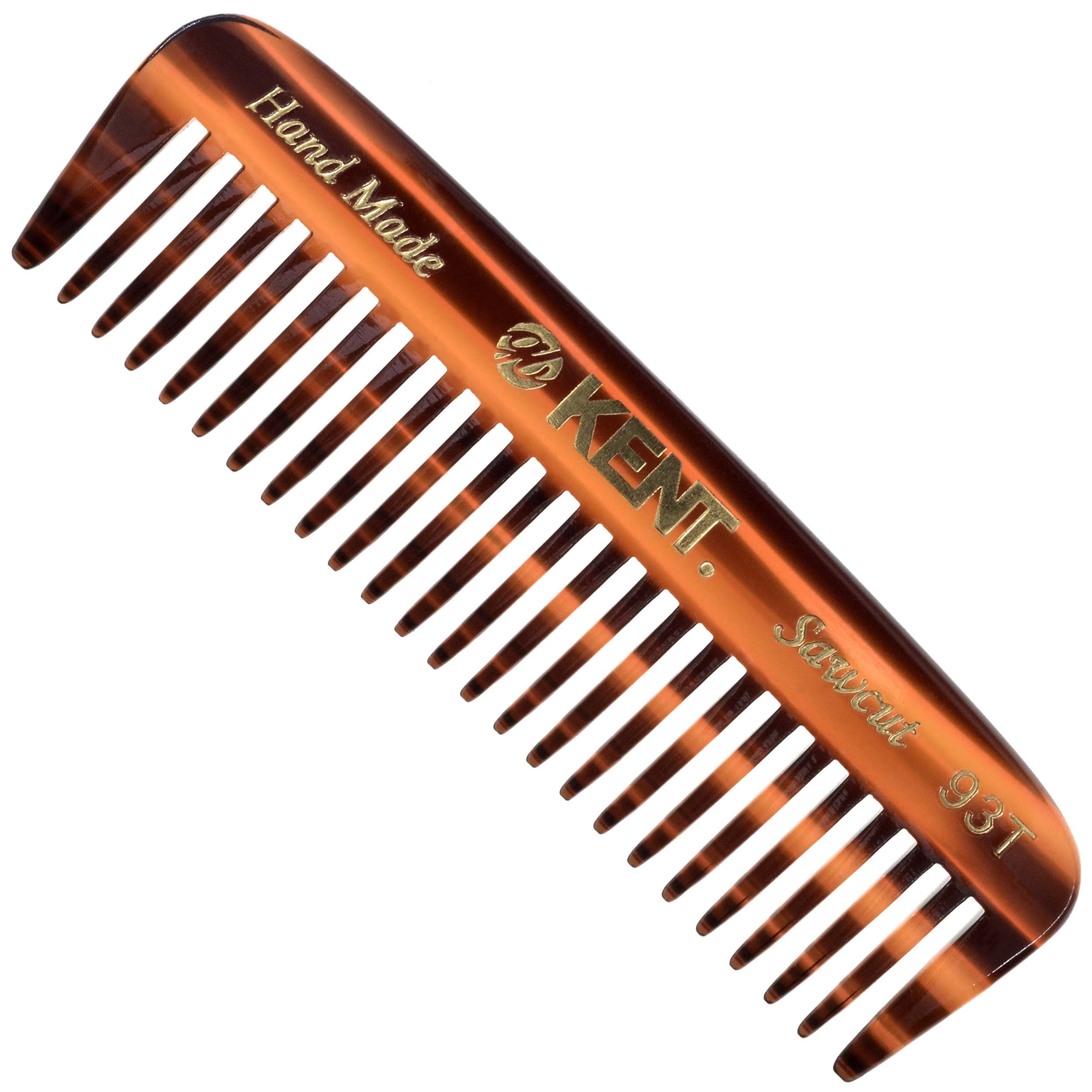 Kent 93T Mini Beard Comb for Men, Wide Tooth Men's Comb, Mustache Comb and Beard Combs for ...