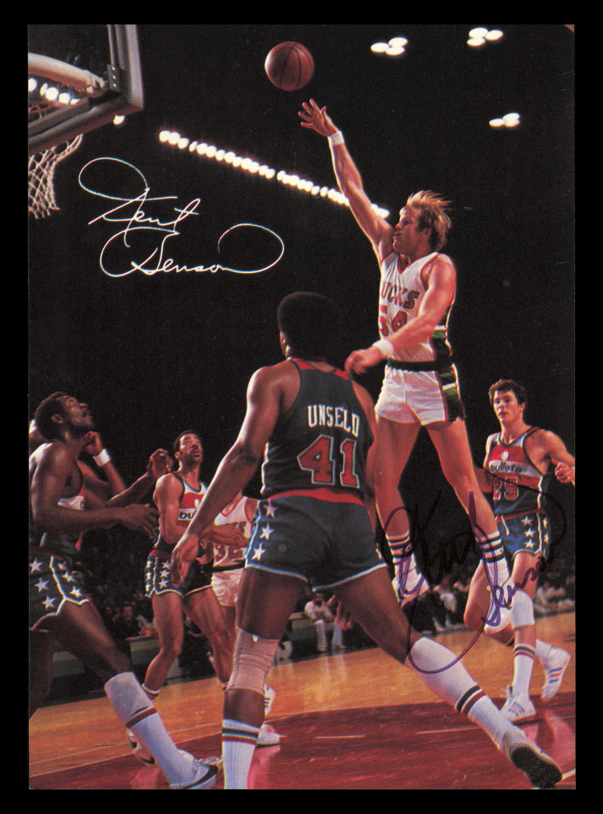 Kent Benson Autographed 5x7 Photo Milwaukee Bucks SKU #237897 - Walmart.com