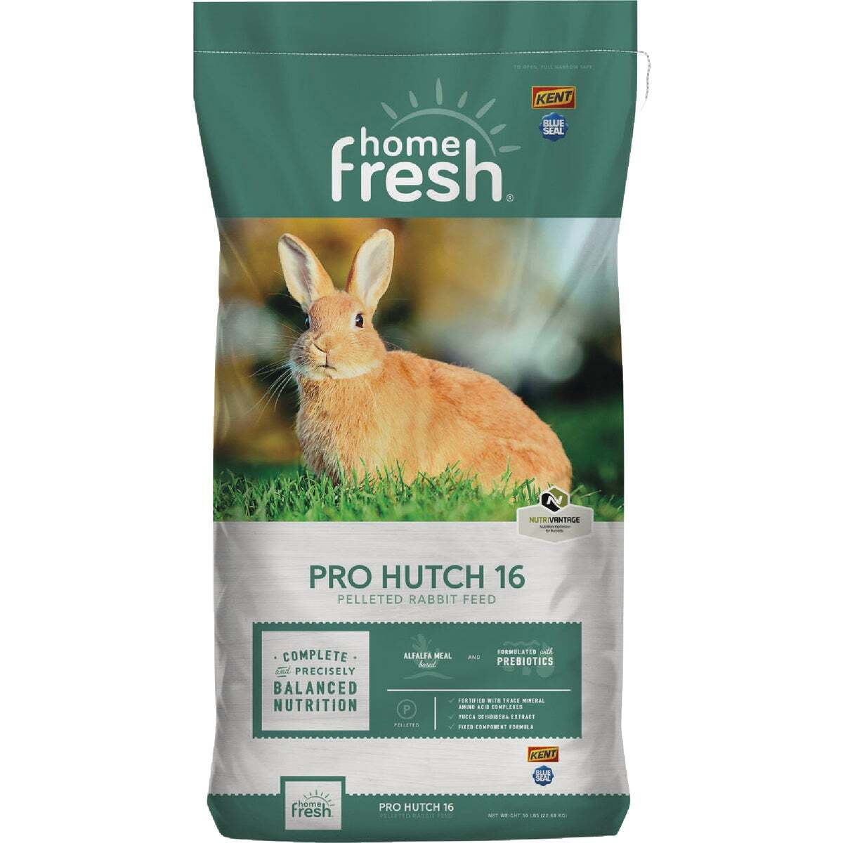 Kent Home Fresh Pro Hutch 16 50 Lb. Rabbit Feed 3692 - Walmart.com