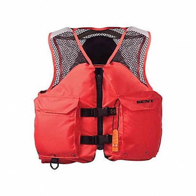 Kent Safety Life Jacket,M,15.5lb,Foam,Orange 150800-200-030-20 ...
