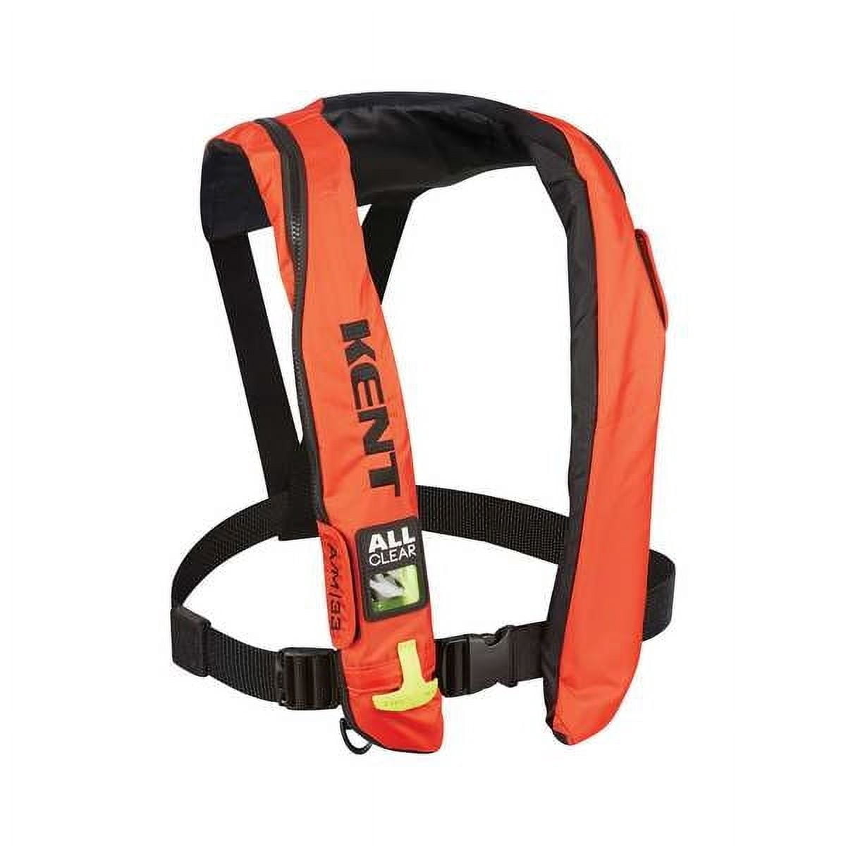Kent Safety Life Jacket,Universal,35lb,CO2,Orange 132802-200-004-19 ...