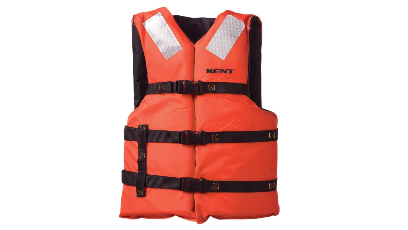 Kent Safety Universal Life Vest, Orange - Walmart.com