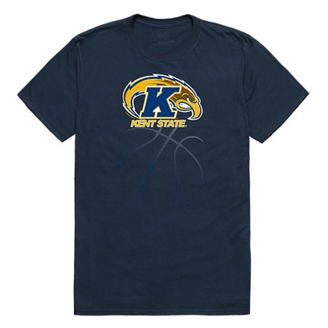 Kent State University Basketball Tee for Men - Navy - Extra Large ...