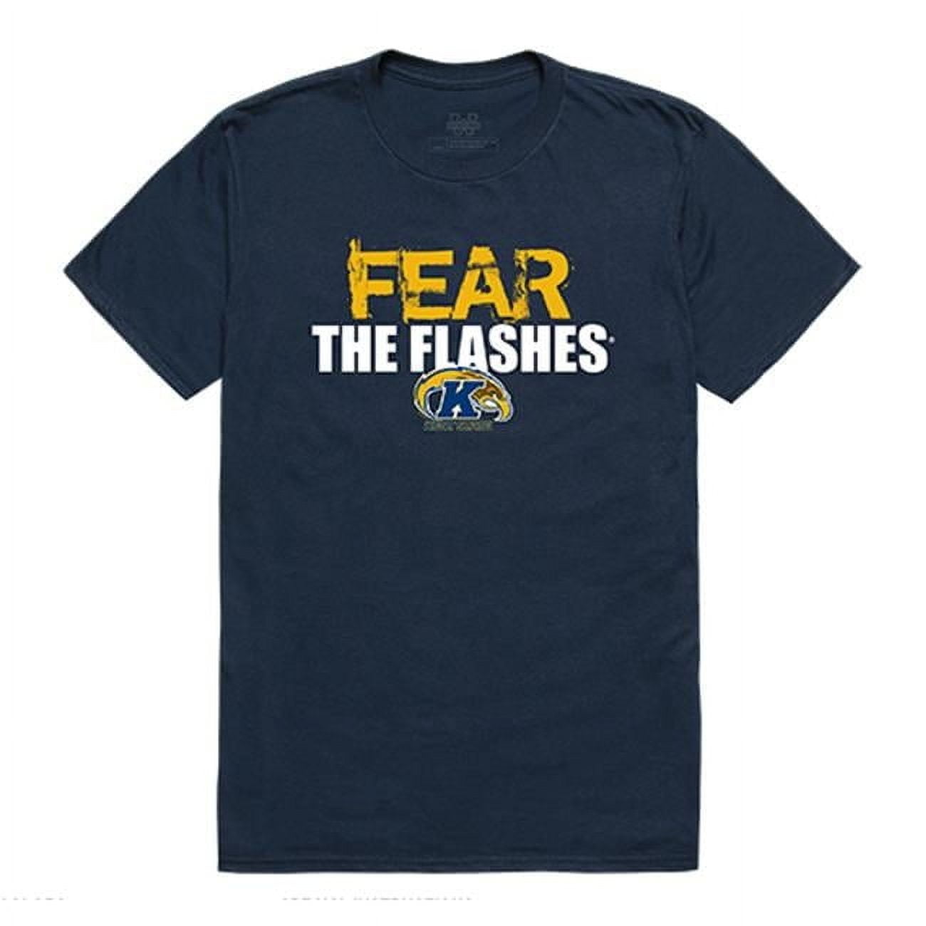 Kent State University Fear Tee for Men - Navy - Medium - Walmart.com
