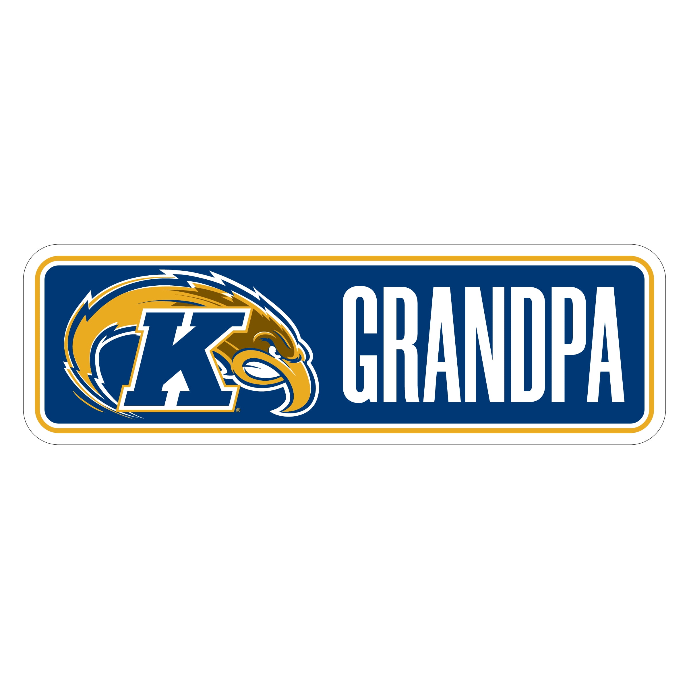 Kent State University Proud Grandma Die Cut Decal Officially Licensed ...