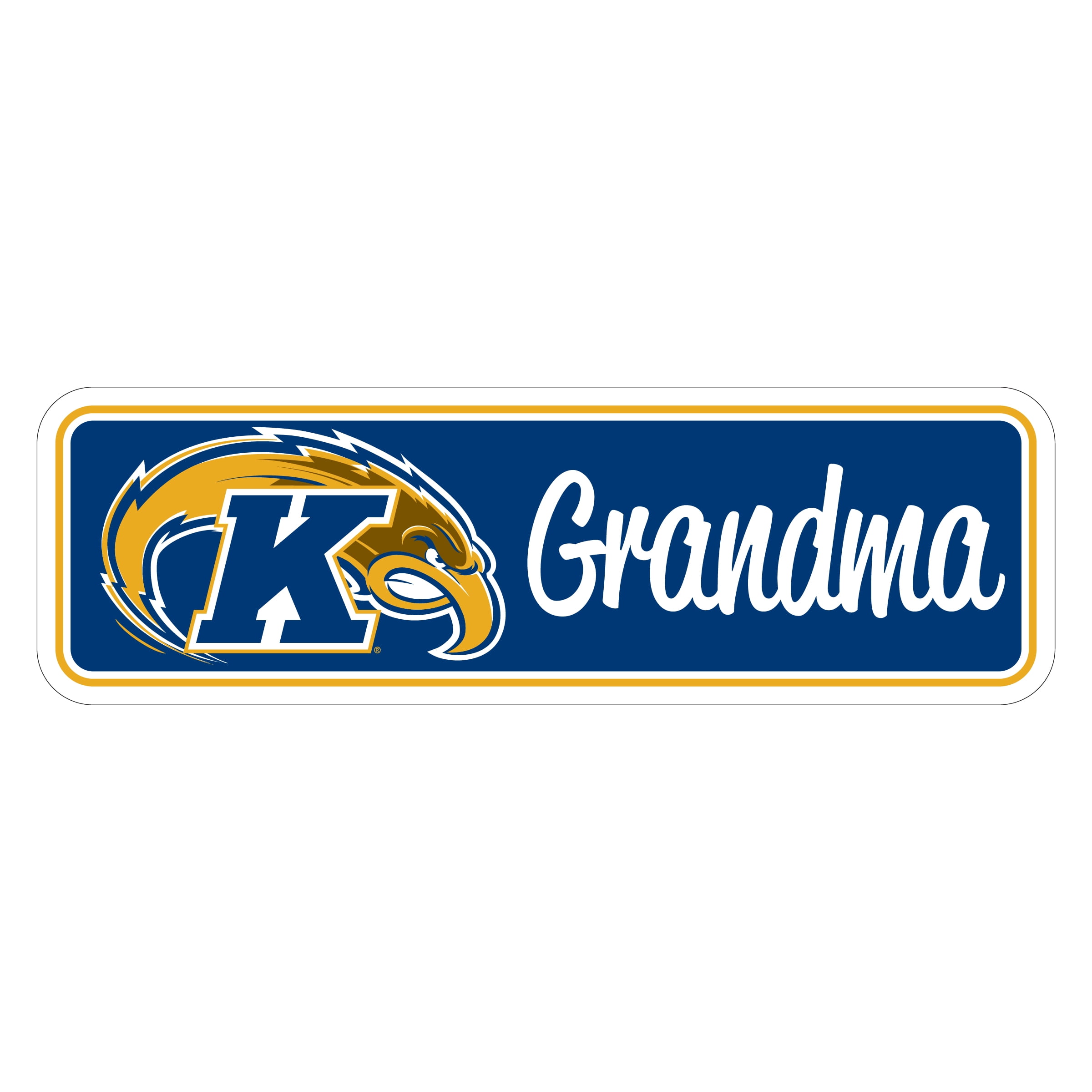 Kent State University Proud Grandma Die Cut Decal Officially Licensed ...