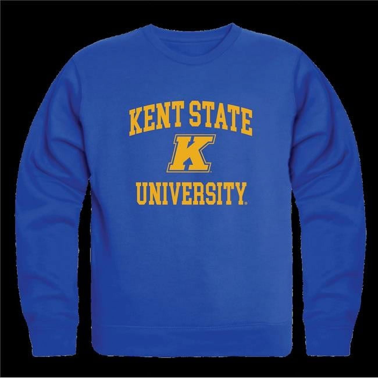 Kent State University The Golden Eagles Seal Crewneck Sweatshirt, Royal ...