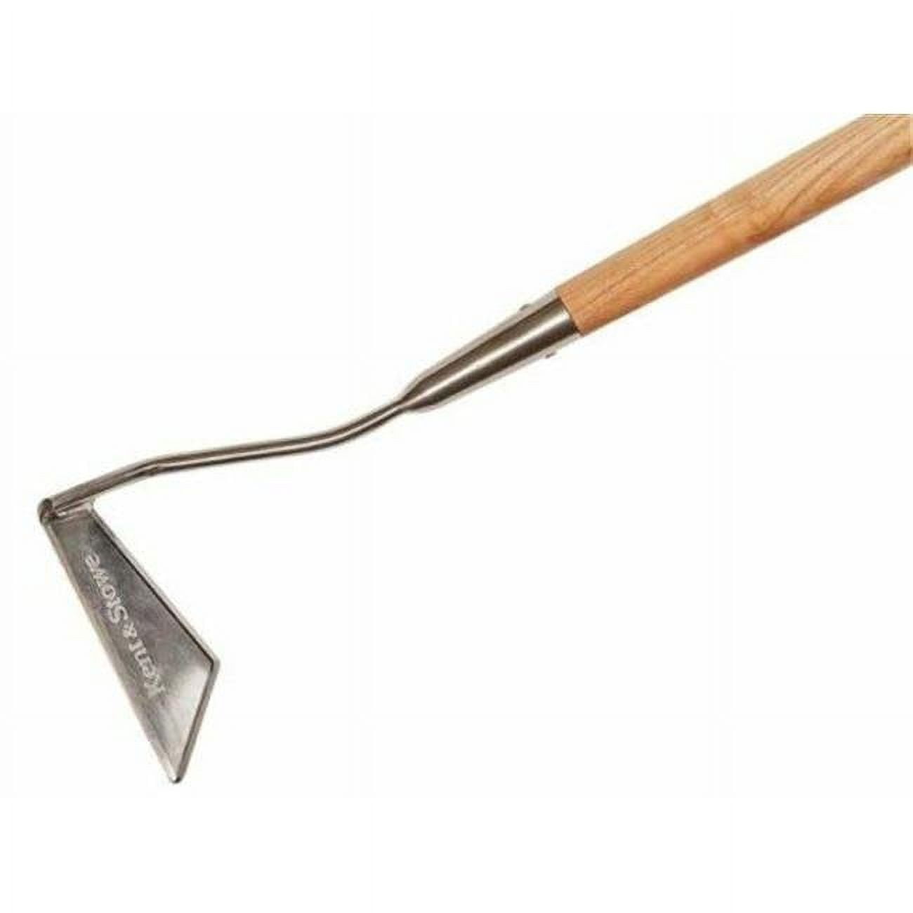 Kent & Stowe R567KS Stainless Steel Hoe Long Wood Handle - Walmart.com