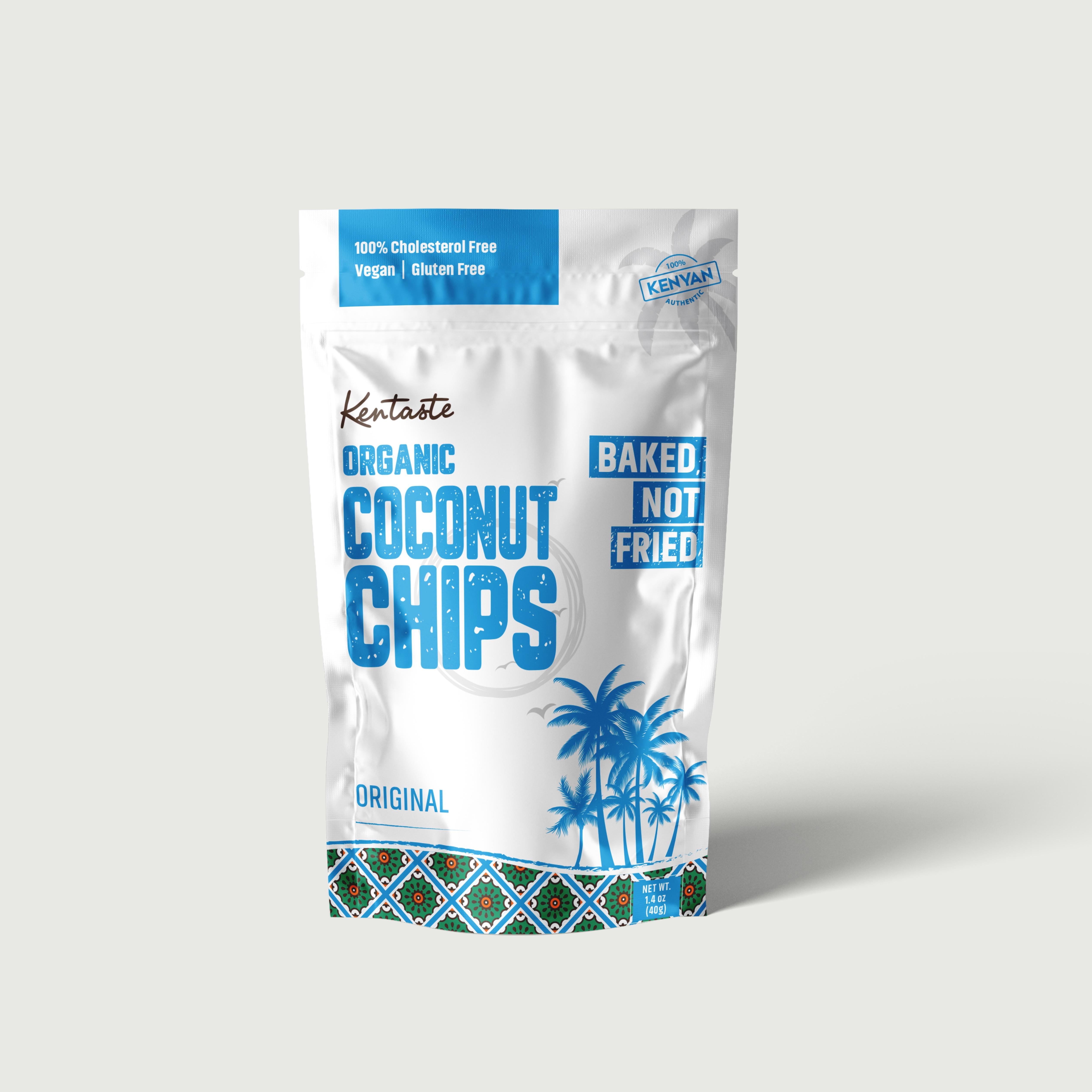 Kentaste Coconut Chips, Original Flavor, Pack of 6 - Walmart.com