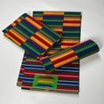 Kente African Wax Fabric 100% Cotton, Ankara Fabric, African Print Wax ...