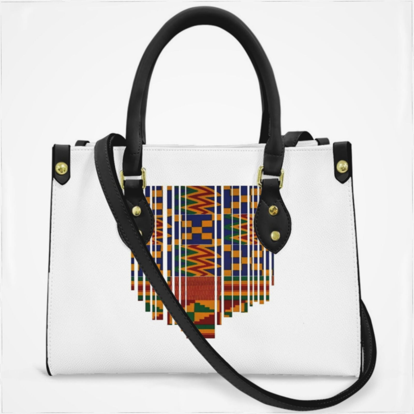Kente Design African Print African Clothing Cross Body Bags For Women ...
