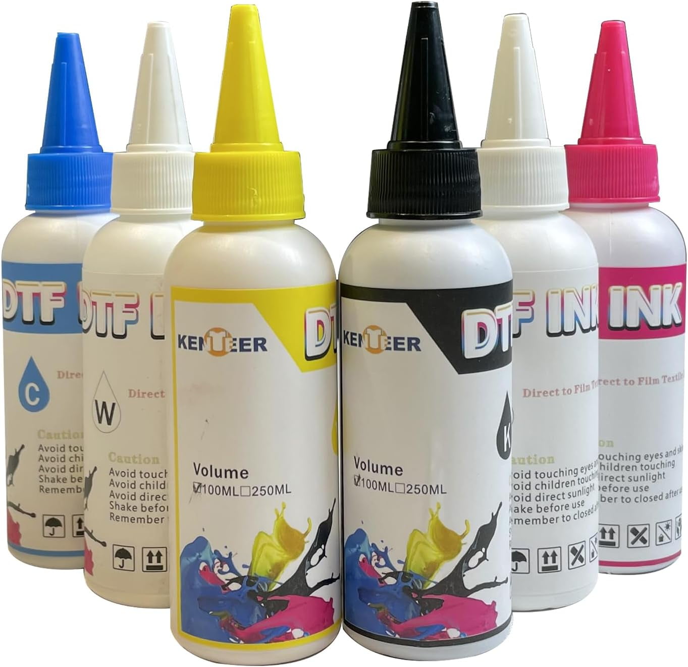 Kenteer DTF Ink 600ML, DTF Transfer Ink for All DTF Inkjet Printers ...