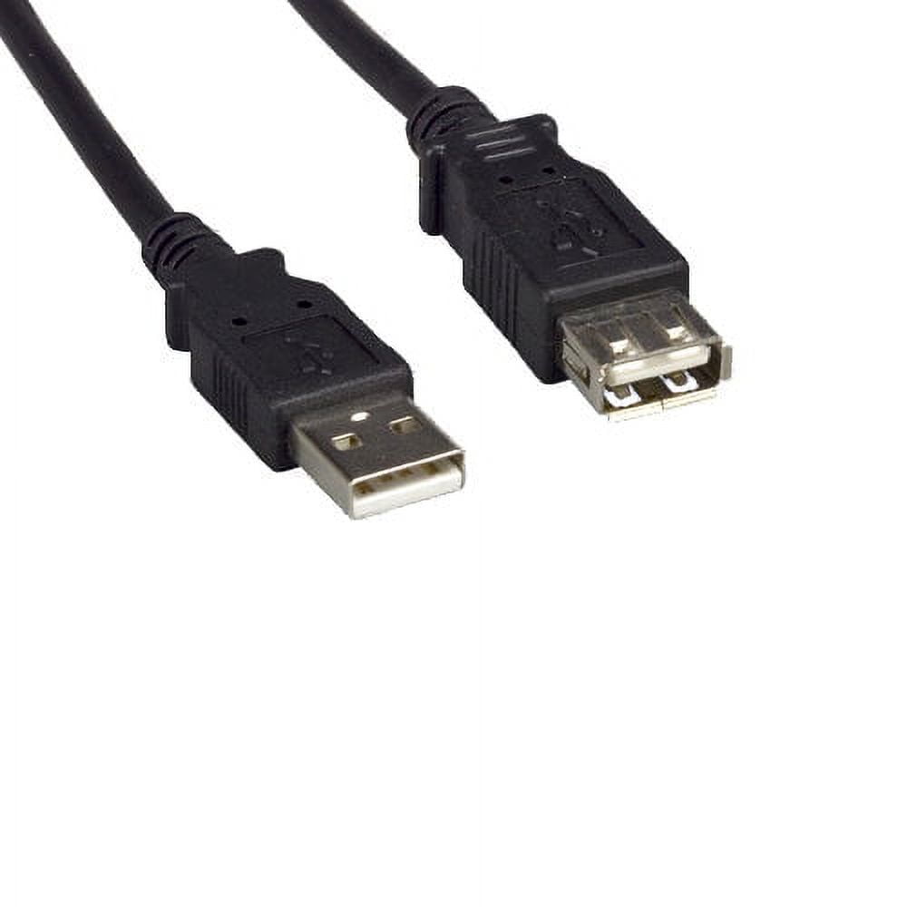 Kentek 1 Feet FT USB 2.0 Extension Cable 28 AWG High Speed Type A Male ...