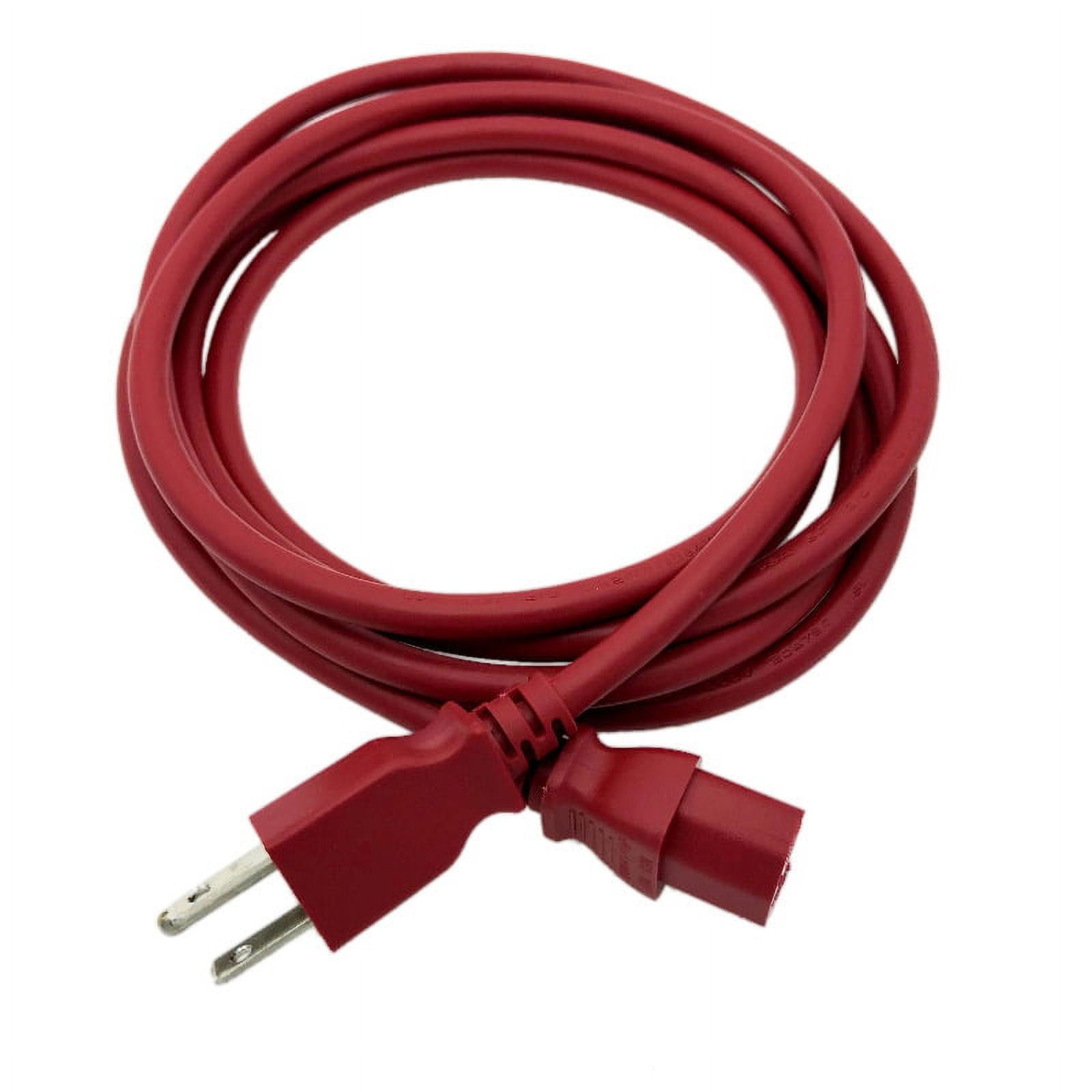 Kentek 10 FT Red AC Power Cable Cord For MACKIE THUMP Series TH-12A 2 ...