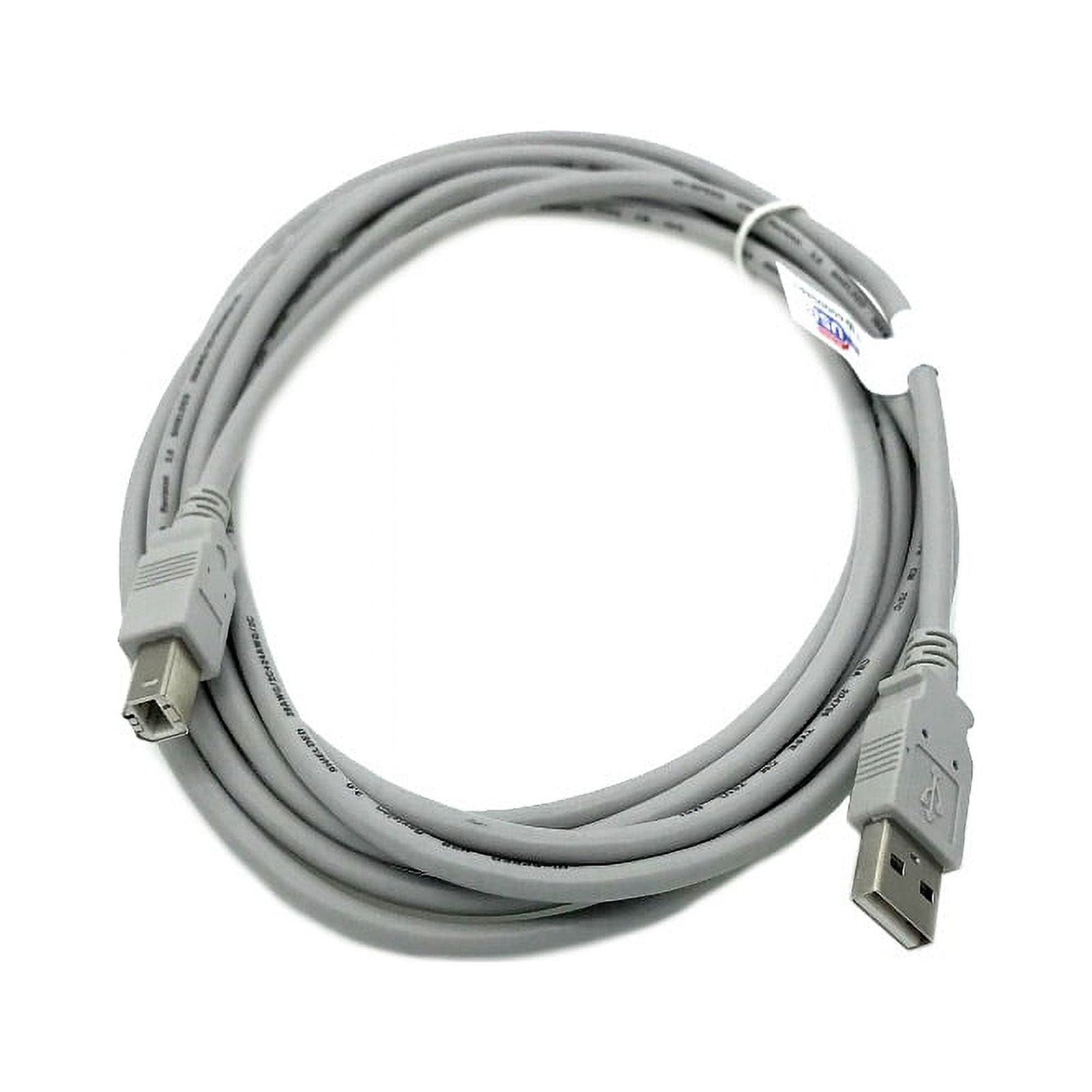 Kentek 10 Feet FT Beige USB Cable Cord For EPSON WF-635 WF-2660 WF-3530 ...