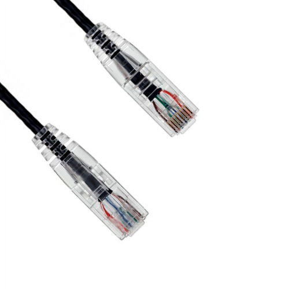 Kentek 14 Feet FT CAT6 UTP Slim Patch Cable 28 AWG 550 MHz Category 6 ...