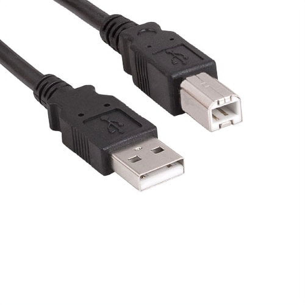 Kentek 15 Feet FT USB 2.0 Type A to B Cable 28 AWG Male High Speed M/M ...