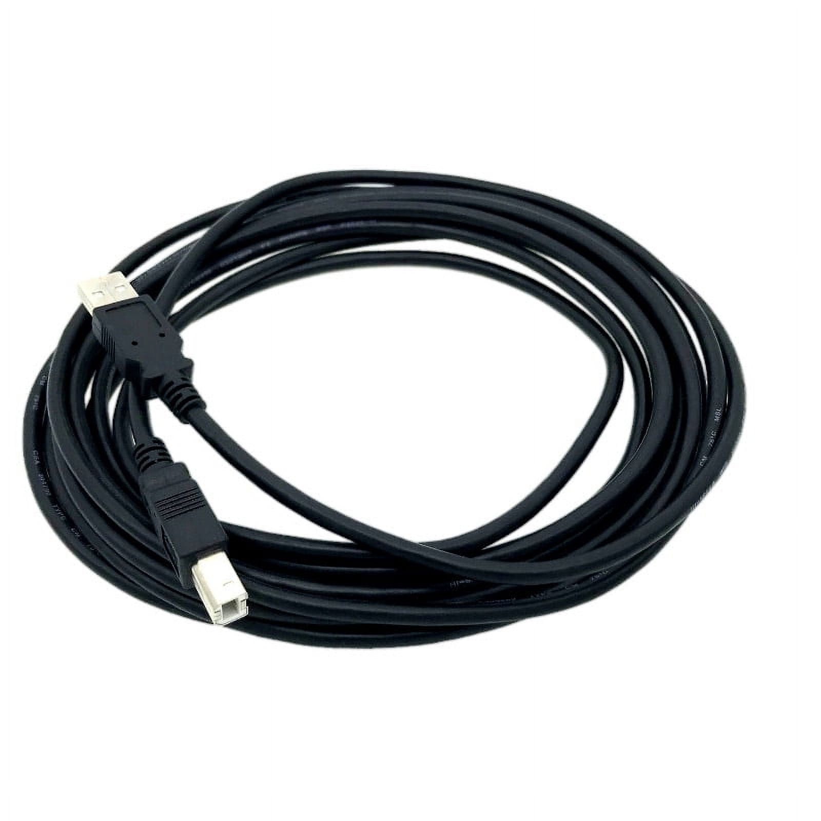 Kentek 15 Feet FT USB Cable Cord For BROTHER HL-L2370DW MFC-J6930DW MFC ...