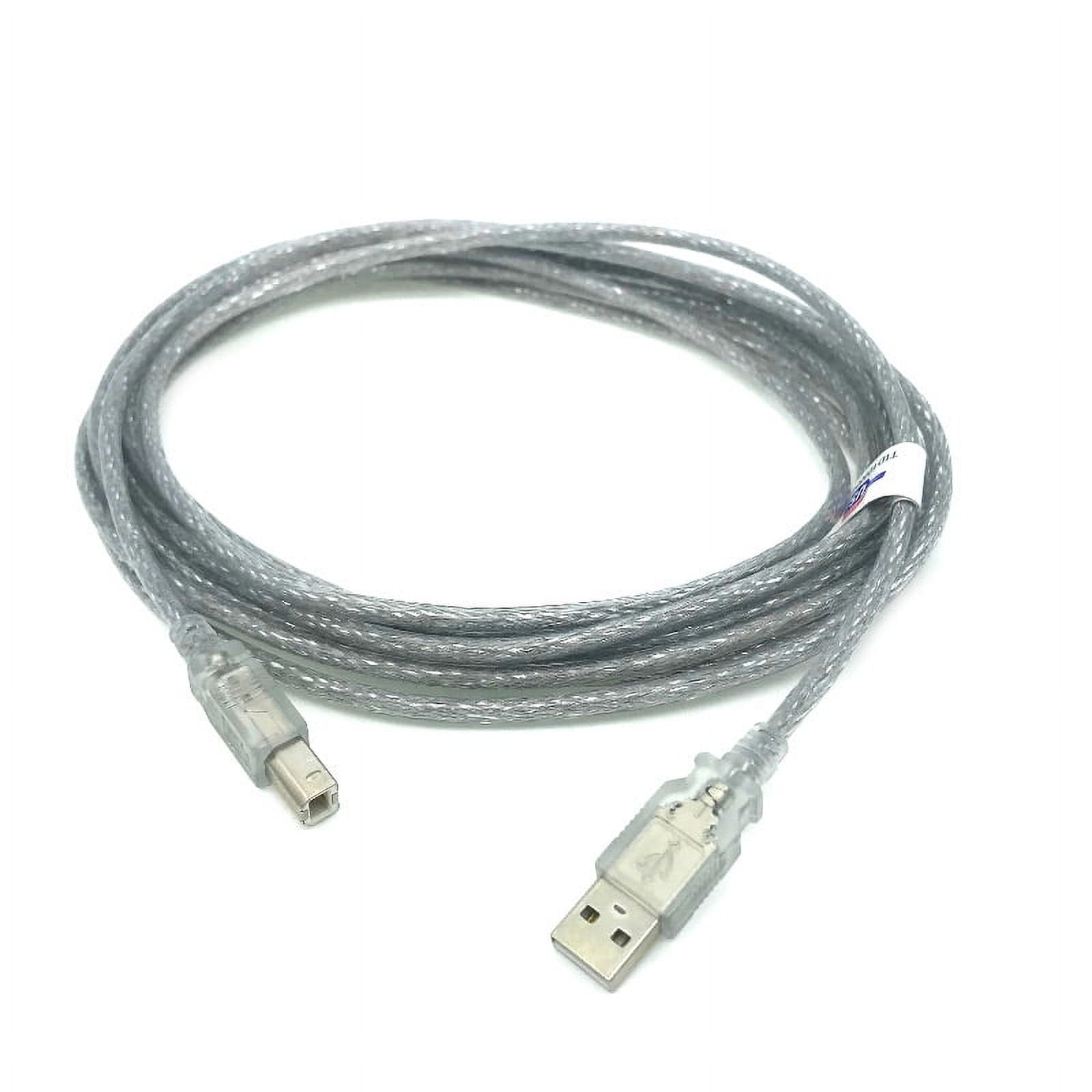 Kentek 15 Feet FT USB Cable Cord For HP DESKJET 2652 3630 3752 3758 All ...