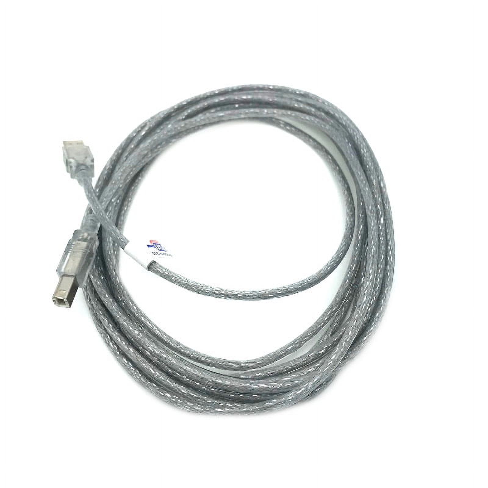 Kentek 15 Feet FT USB Cable Cord For HP OFFICEJET 100 3830 4500 4610 ...