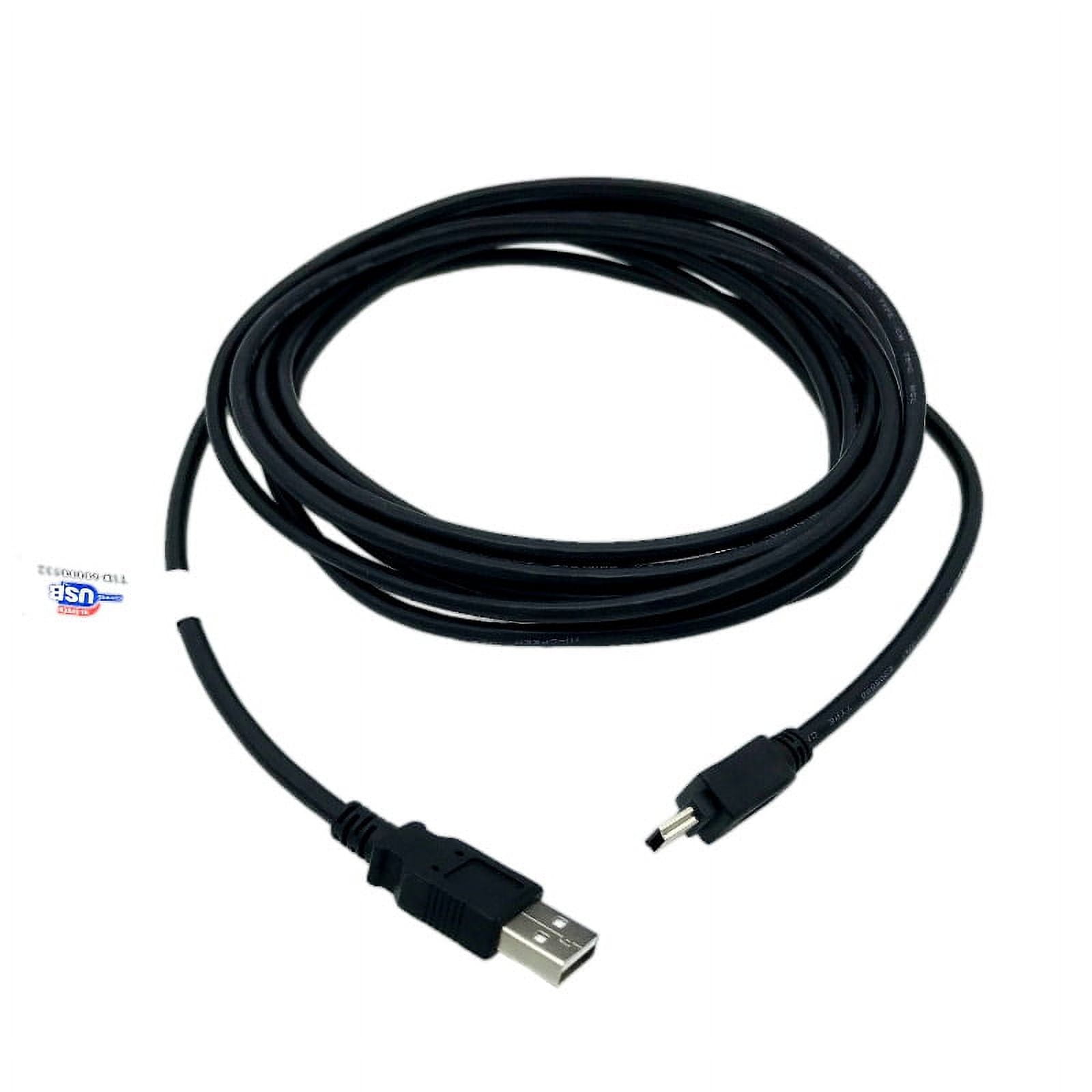 Kentek 15 Feet FT USB Cable Cord For LOGITECH HARMONY Universal Remote ...