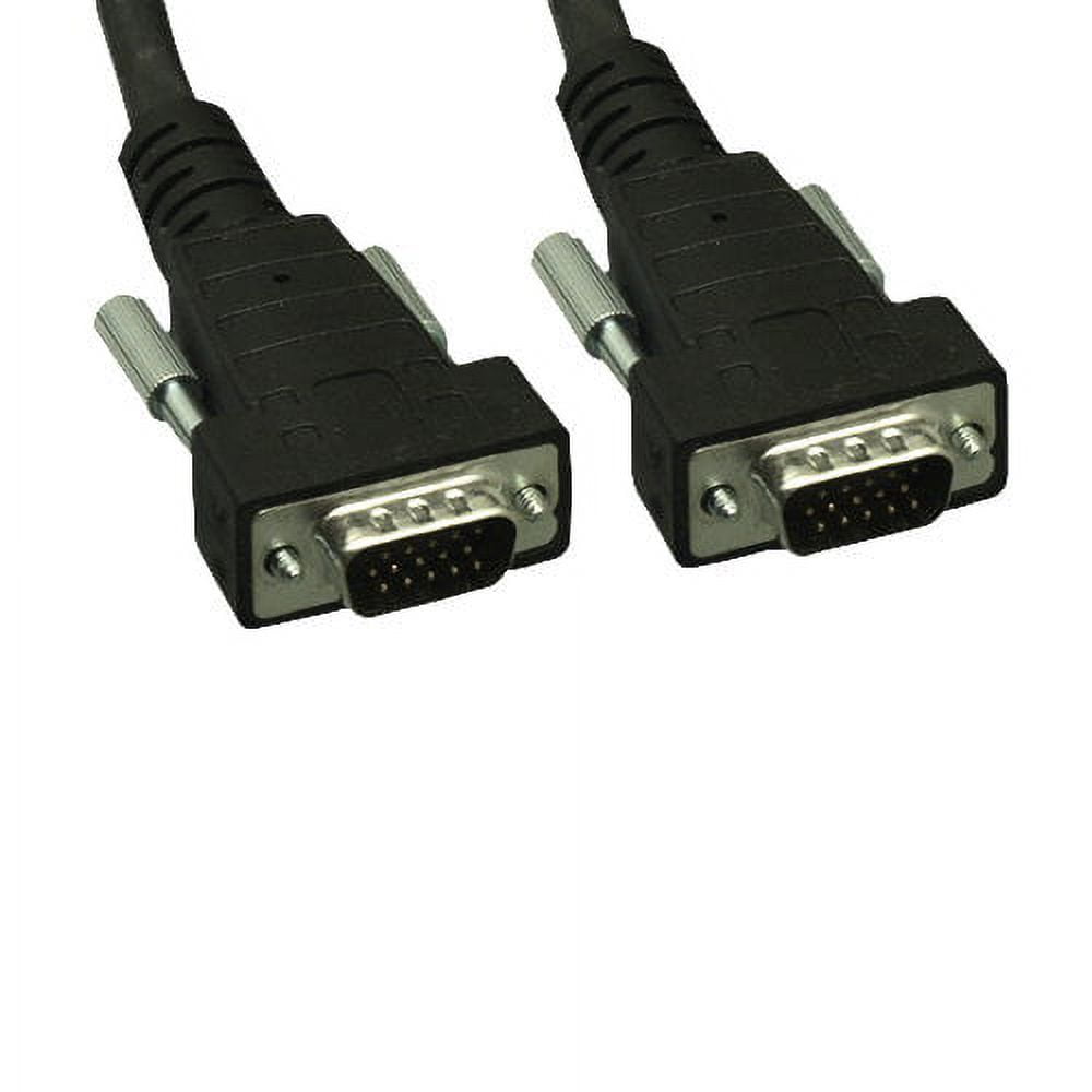 Kentek 25 Feet FT Plenum rated CMP Super VGA SVGA HD15 15 pin male to ...