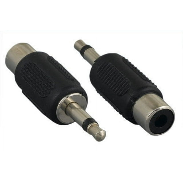 Kentek 3.5mm AUX male to RCA mono female adapter connector auxiliary ...