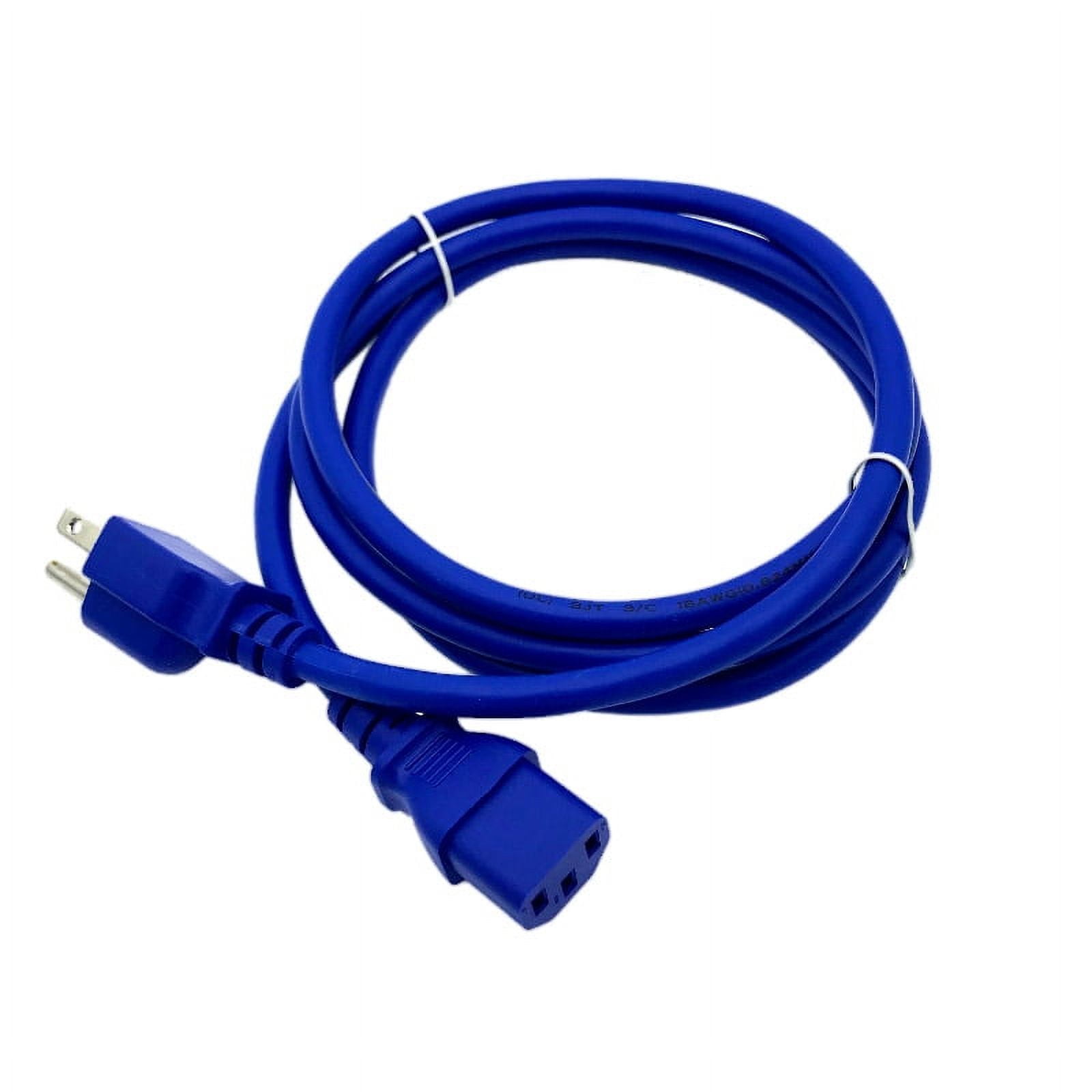 Kentek 6 FT Blue AC Power Cable Cord For DELL OPTIPLEX 330 360 380 390 ...