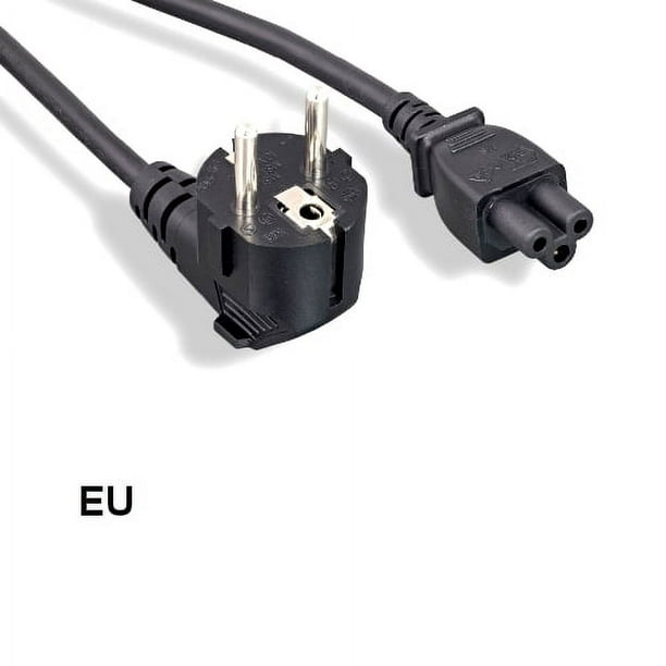 Kentek 6 Feet 90° EU European AC Power Cord for LG TV 60LN5400 60LB6100 ...