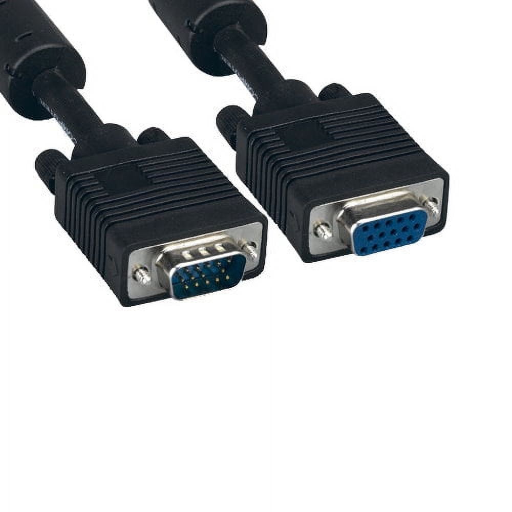 Kentek 6 Feet FT Super VGA SVGA HD15 15 pin video extension cable male ...