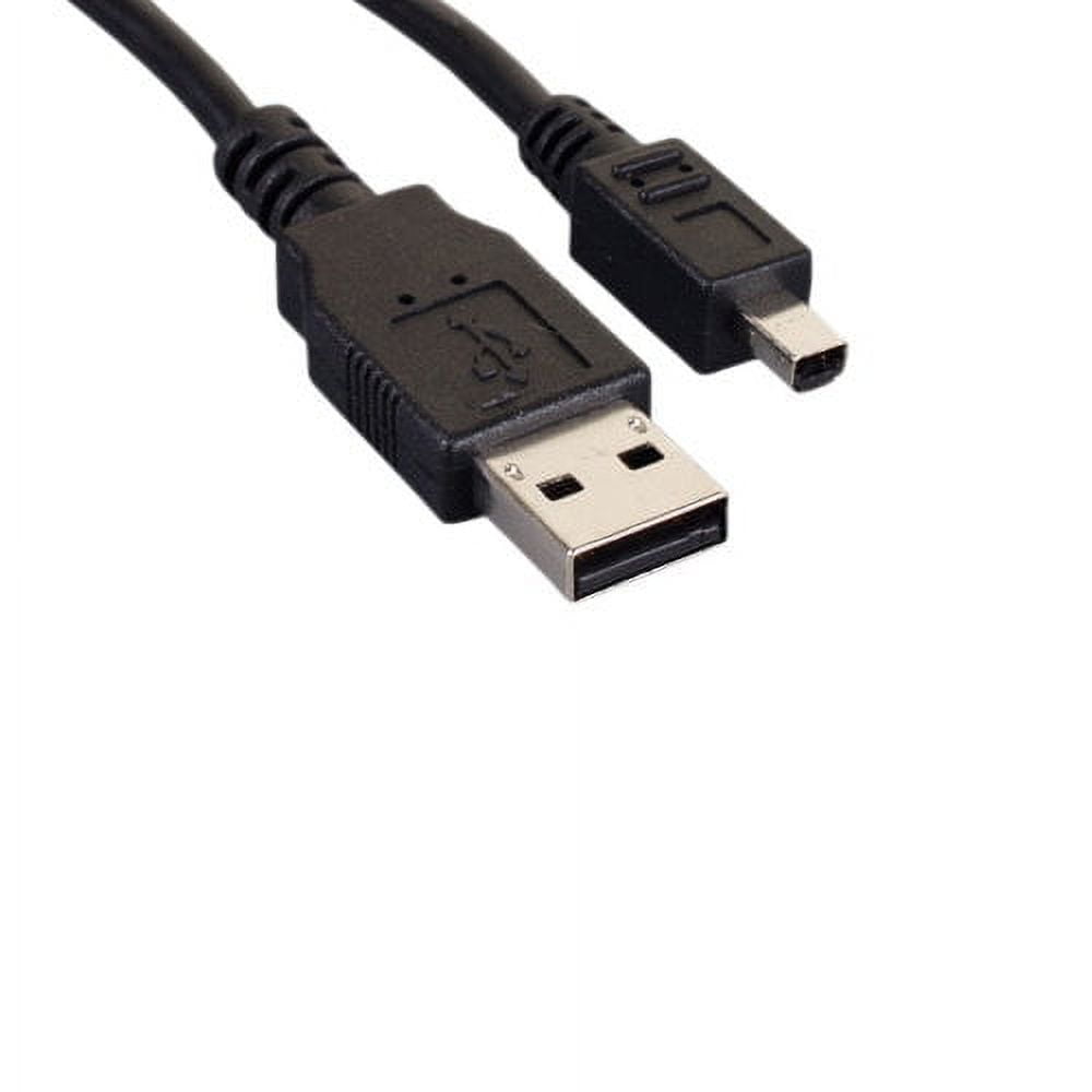 Kentek 6 Feet FT USB 2.0 Type A to Mini B 4 Pin Male Cable 28 AWG High ...