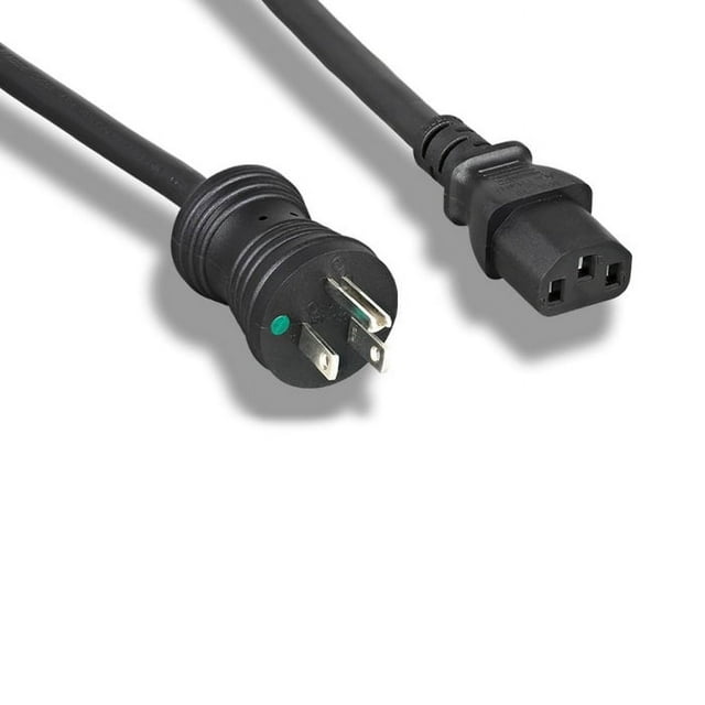 Kentek 6 Feet Ft 14 AWG Hospital Grade Power Cable Cord NEMA 5-15P to ...