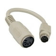 Kentek 6 Inch IN Mini DIN6 PS/2 Male to DIN5 AT Female Keyboard Adapter ...