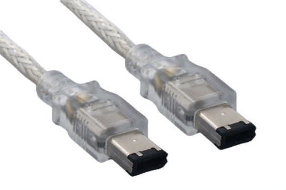 Kentek 6 feet FT 6 pin to 6 pin IEEE-1394a 1394 Firewire iLINK DV cable ...