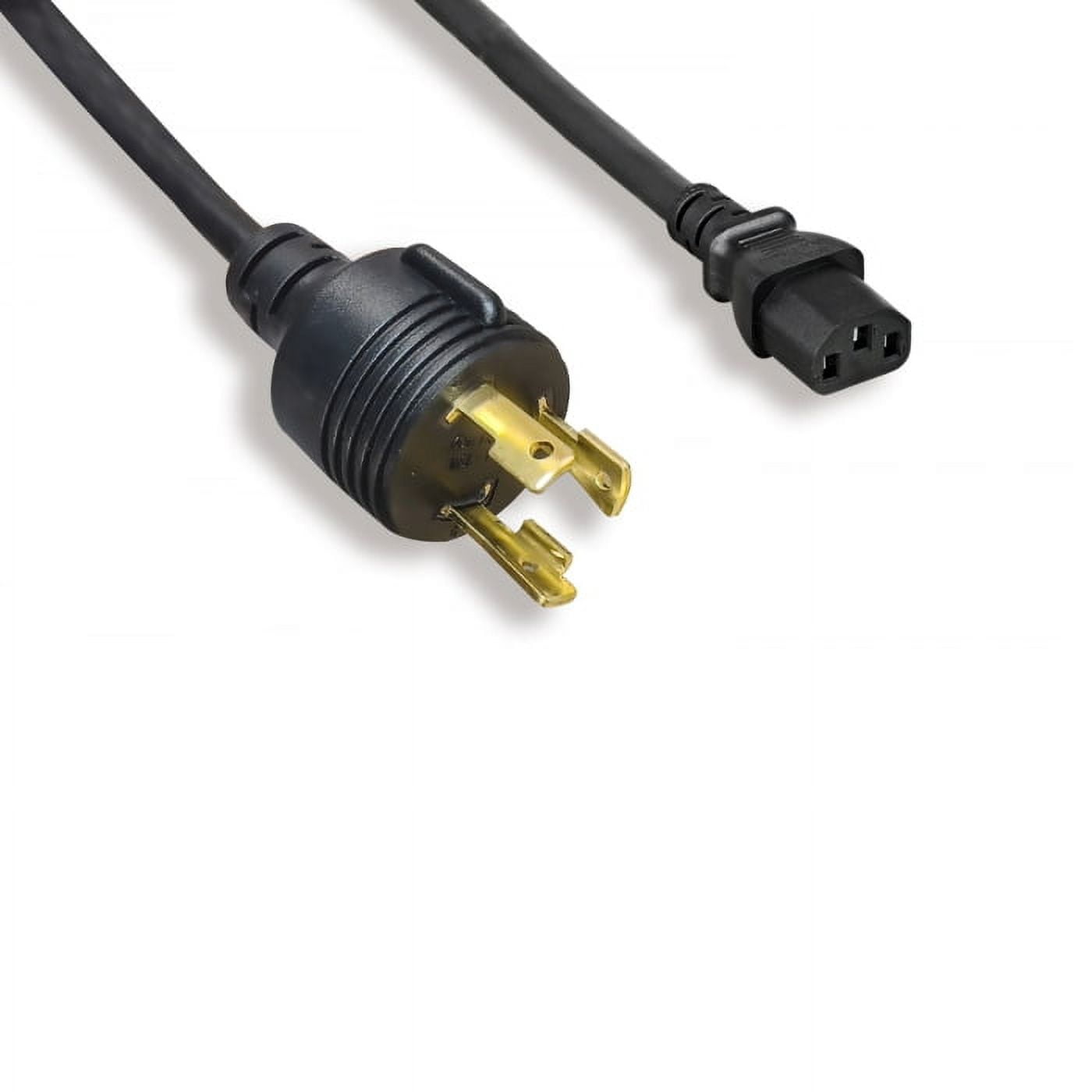 Kentek 8 Feet Ft 14 AWG Power Cable Cord NEMA L6-30P TO IEC-603203 C13 ...